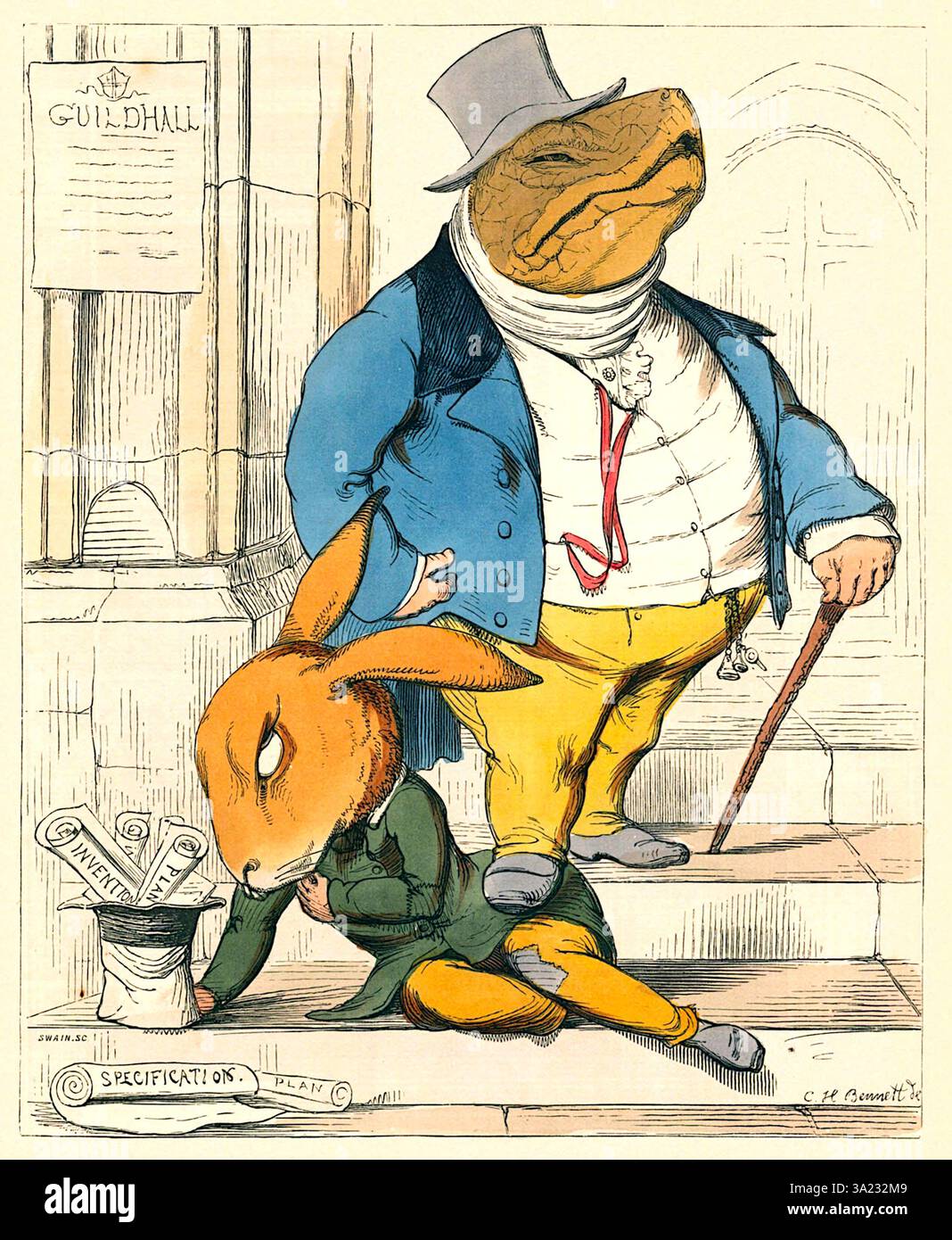 Charles Henry Bennett Stock Photo - Alamy