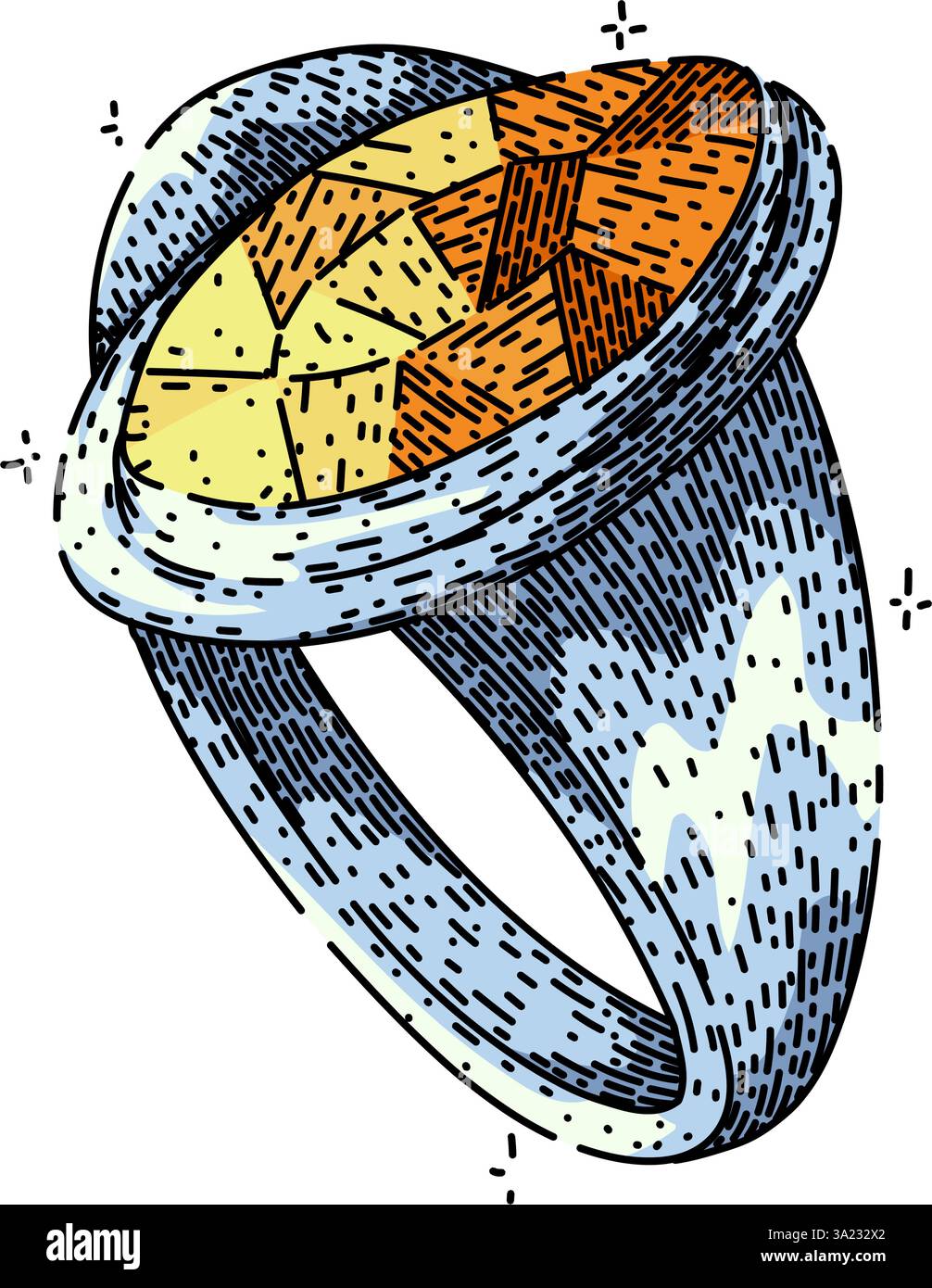 jewelry diamond sketch hand drawn vector Stock Vector Image & Art - Alamy