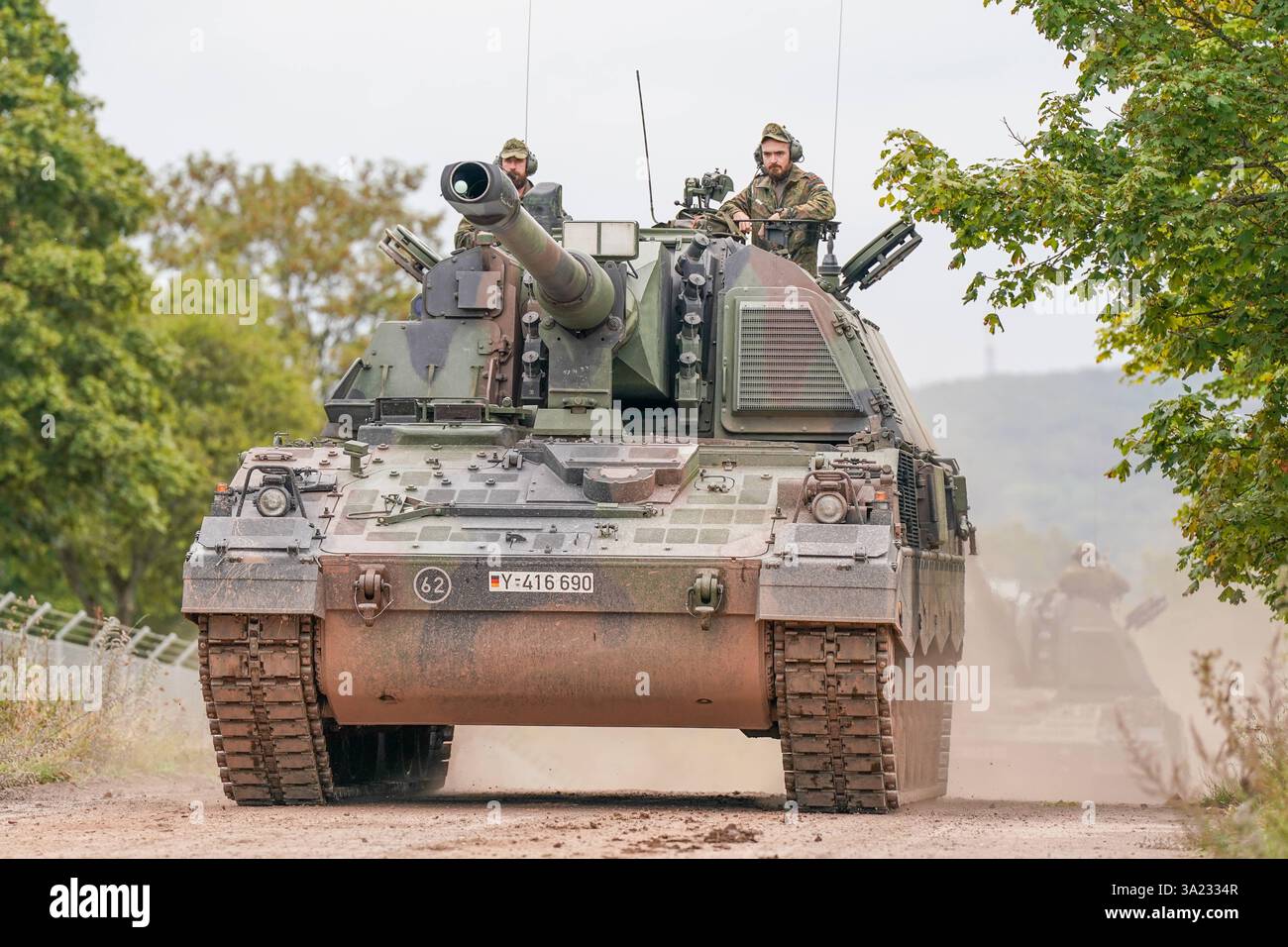 Panzerhaubitze 2000, Bundeswehr, Deutschland, Artillerie, modernes ...