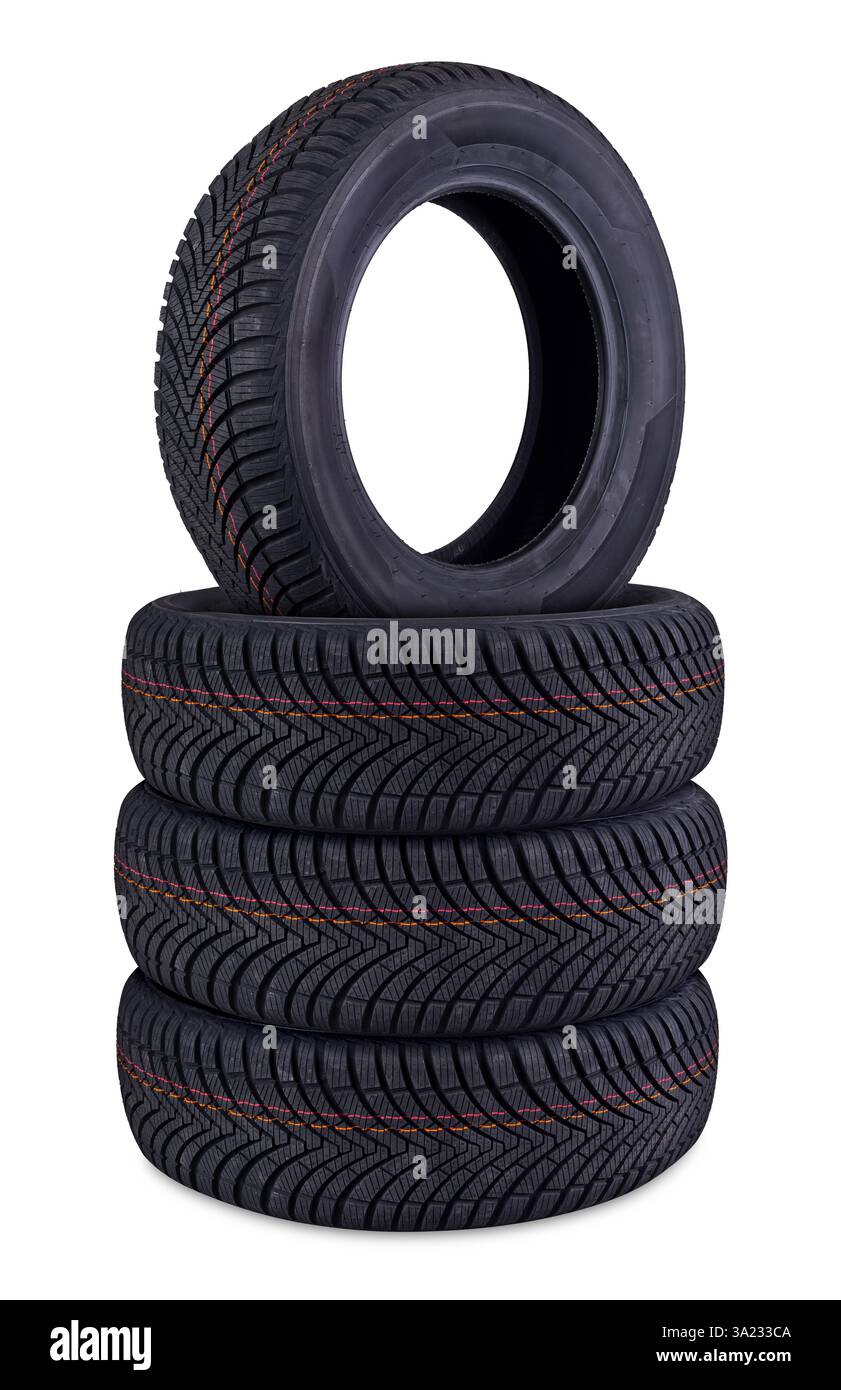 Tire tread patterns Cut Out Stock Images & Pictures - Alamy