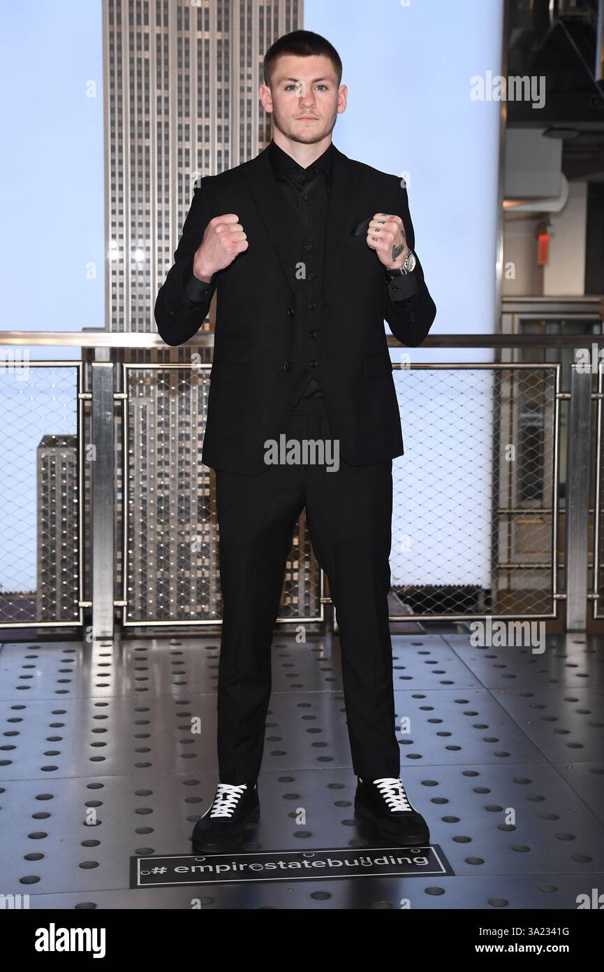 Professional boxers Callum Walsh, WBC Super Welterweight Continental ...