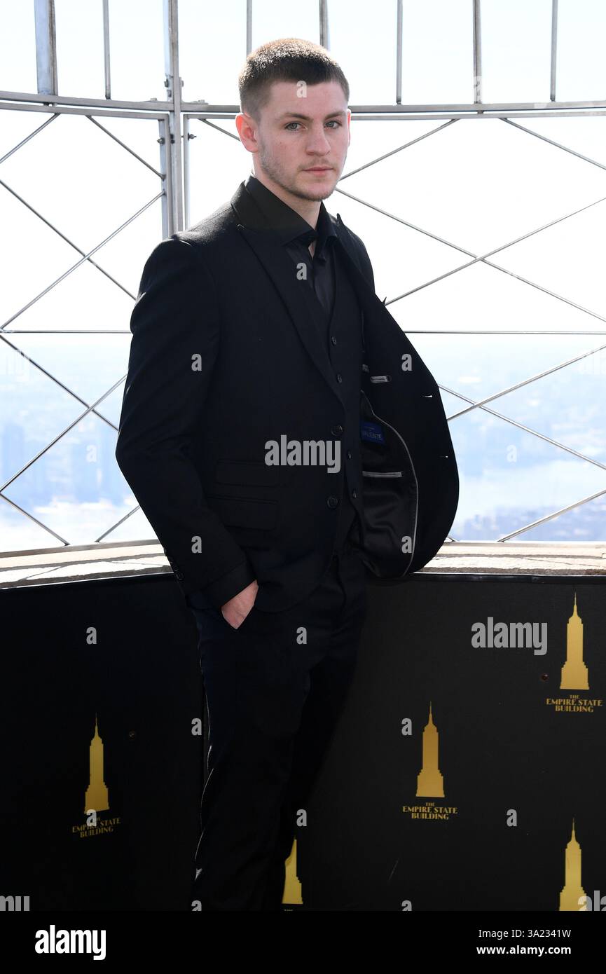 Professional boxers Callum Walsh, WBC Super Welterweight Continental ...