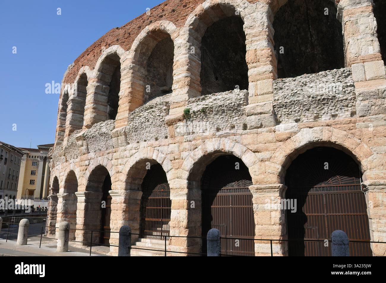 Verona Arena, Arena di Verona, Roman amphitheatre, Veneto region, Italy ...