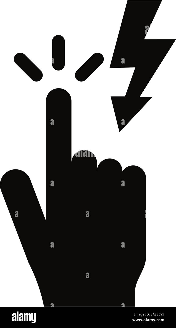 Electricity injury risk Stock Vector Images - Alamy