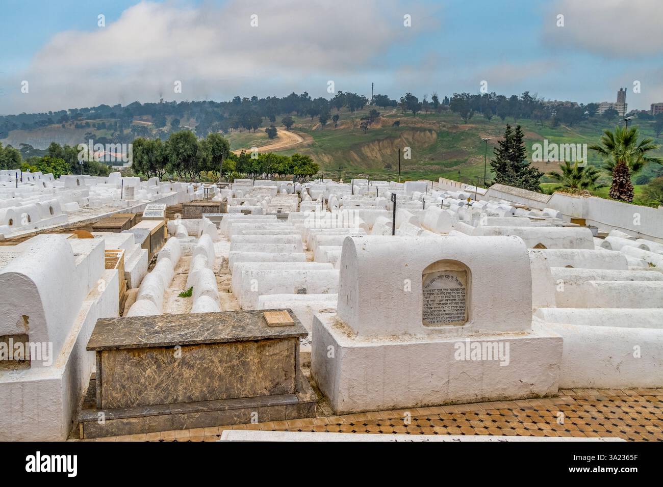 The historical Jewish cemetery of The Ibn Danan Synagogue (from the ...