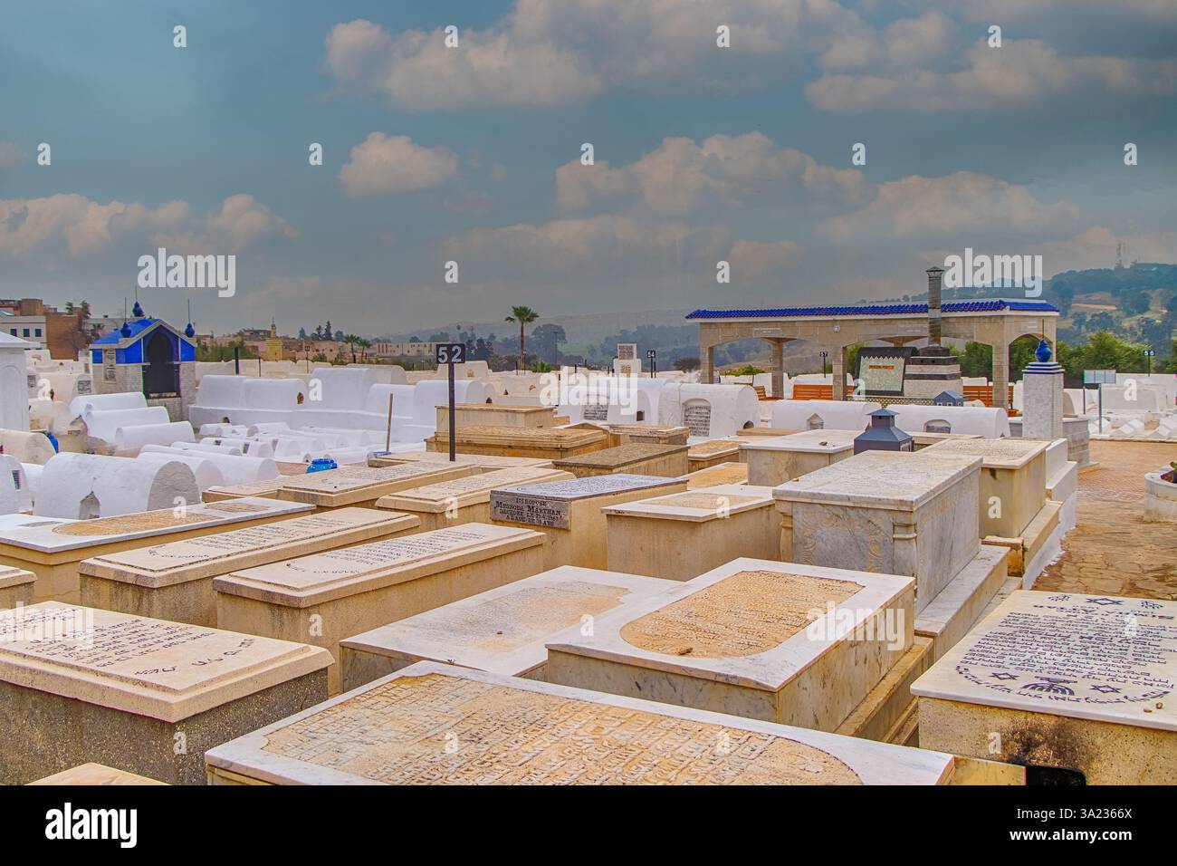 The historical Jewish cemetery of The Ibn Danan Synagogue (from the ...