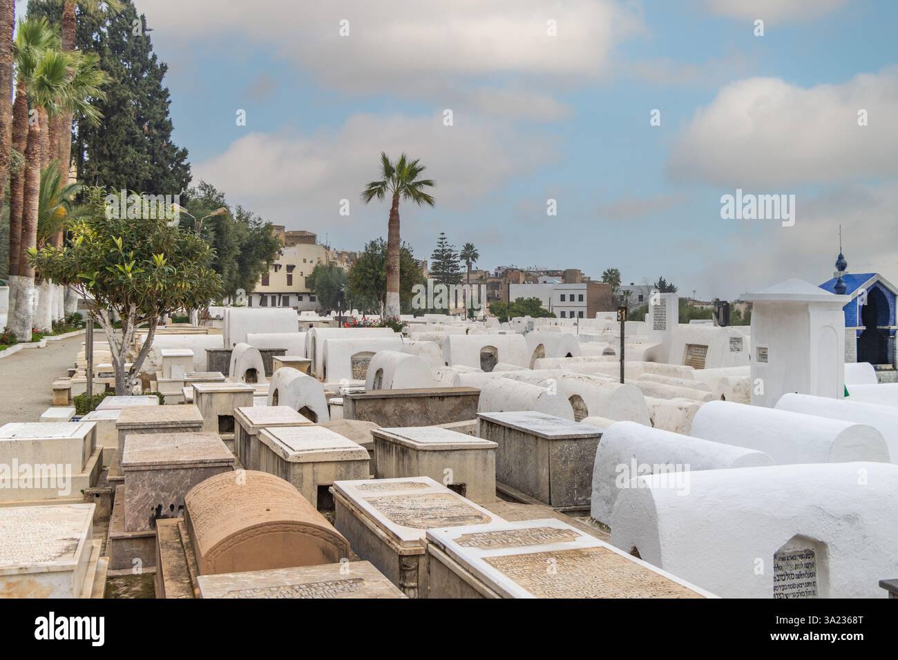 The historical Jewish cemetery of The Ibn Danan Synagogue (from the ...