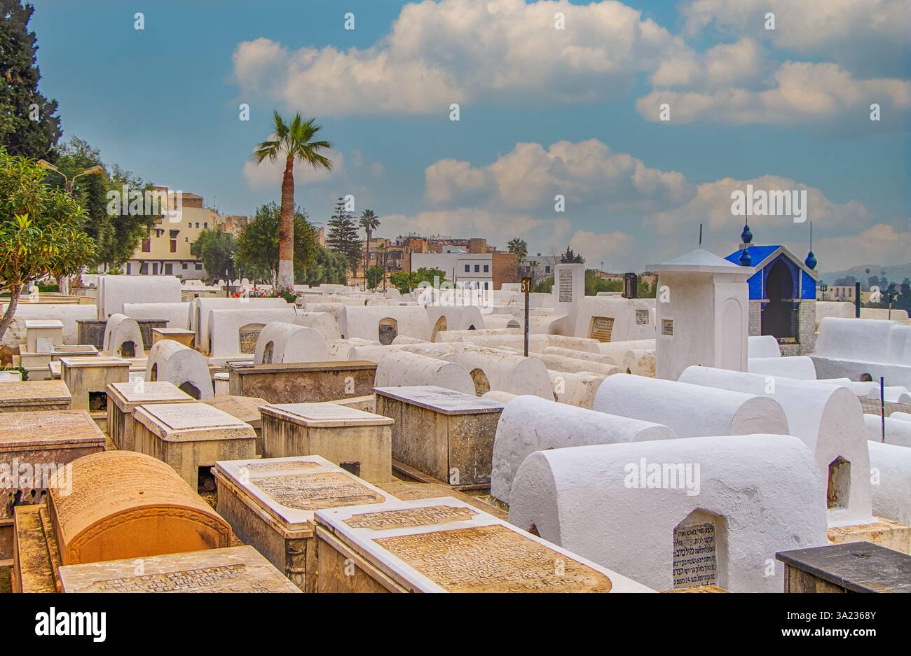 The historical Jewish cemetery of The Ibn Danan Synagogue (from the ...