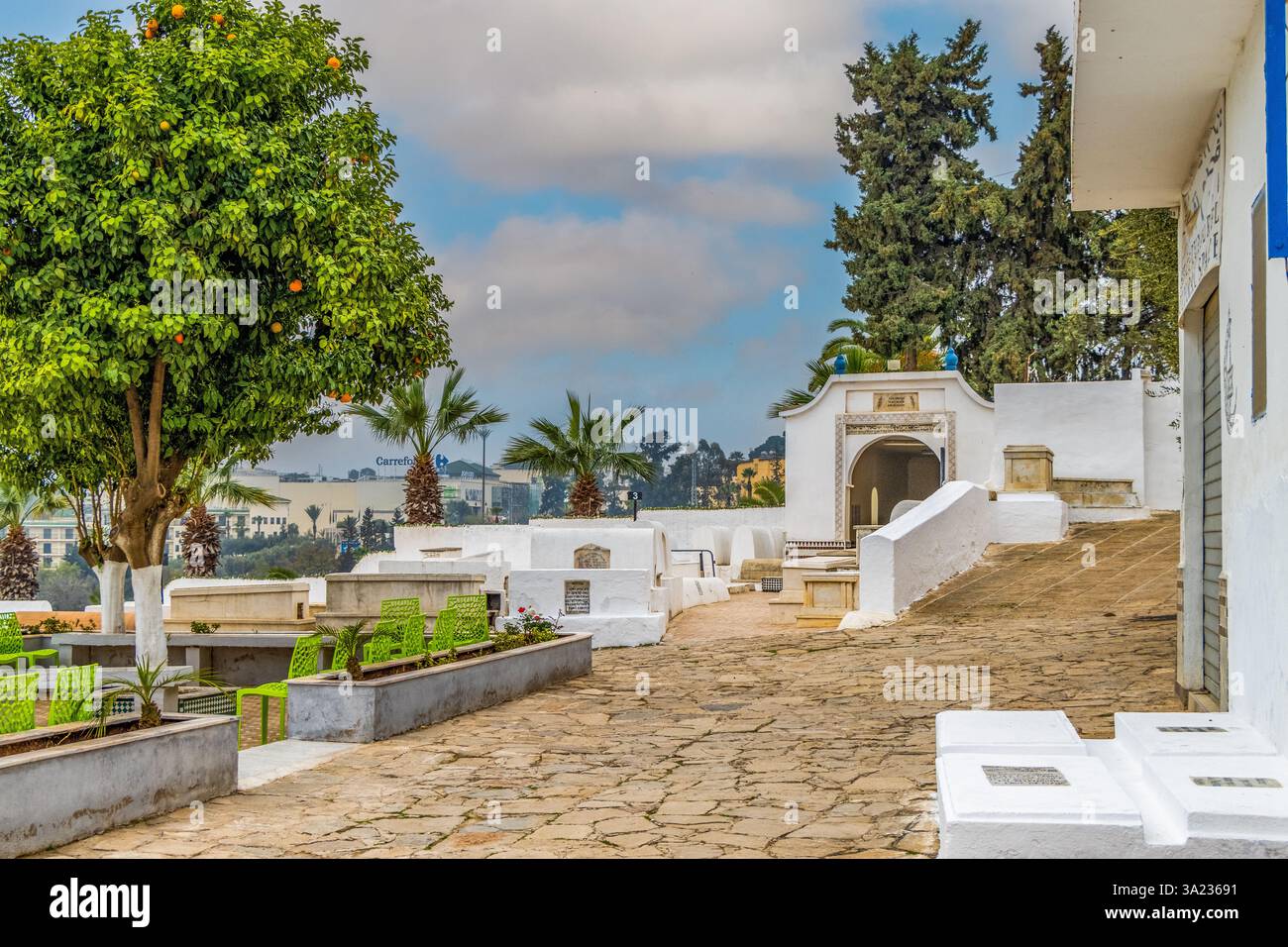 The historical Jewish cemetery of The Ibn Danan Synagogue (from the ...