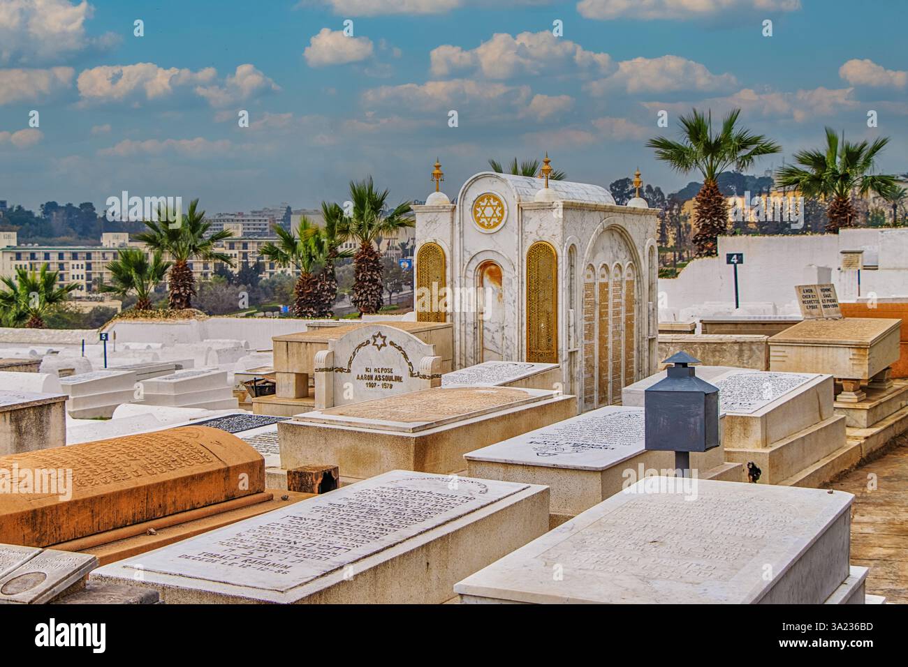 The historical Jewish cemetery of The Ibn Danan Synagogue (from the ...