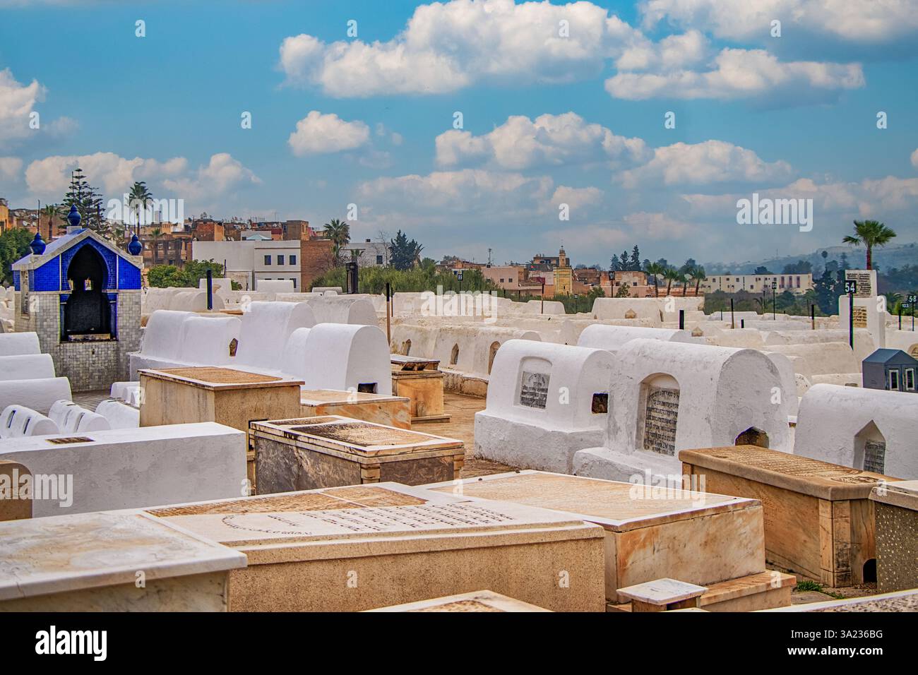 The historical Jewish cemetery of The Ibn Danan Synagogue (from the ...