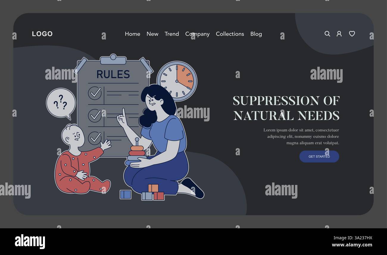 Authoritarian parenting style focuses on strict rules and expectations ...