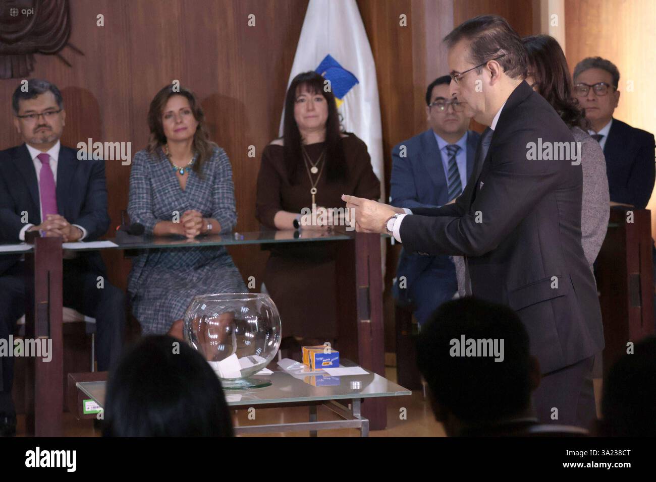 DRAWING OF JUDGES CONSTITUTIONAL COURT Quito March 11, 2025 President ...