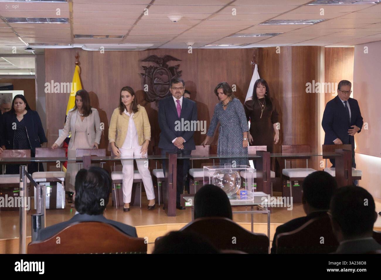 DRAWING OF JUDGES CONSTITUTIONAL COURT Quito March 11, 2025 President ...