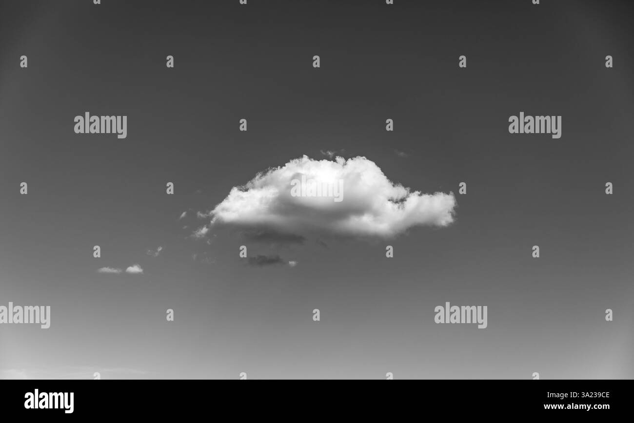 Blue sky dramatic white Black and White Stock Photos & Images - Alamy