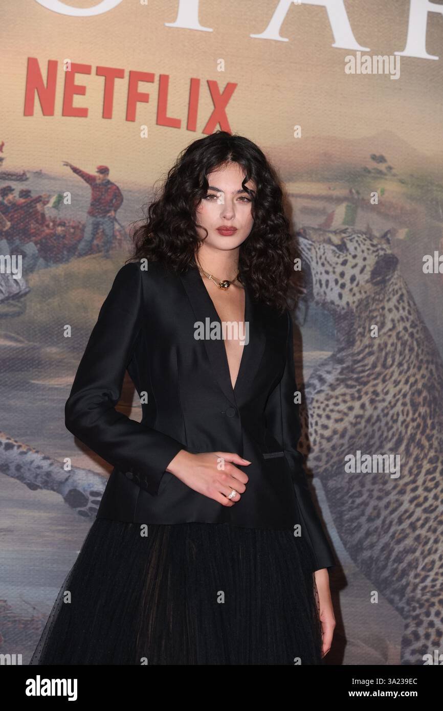 Rome, Italy. 03rd Mar, 2025. Deva Cassel during the photocall of the Netflix TV series “Il ...