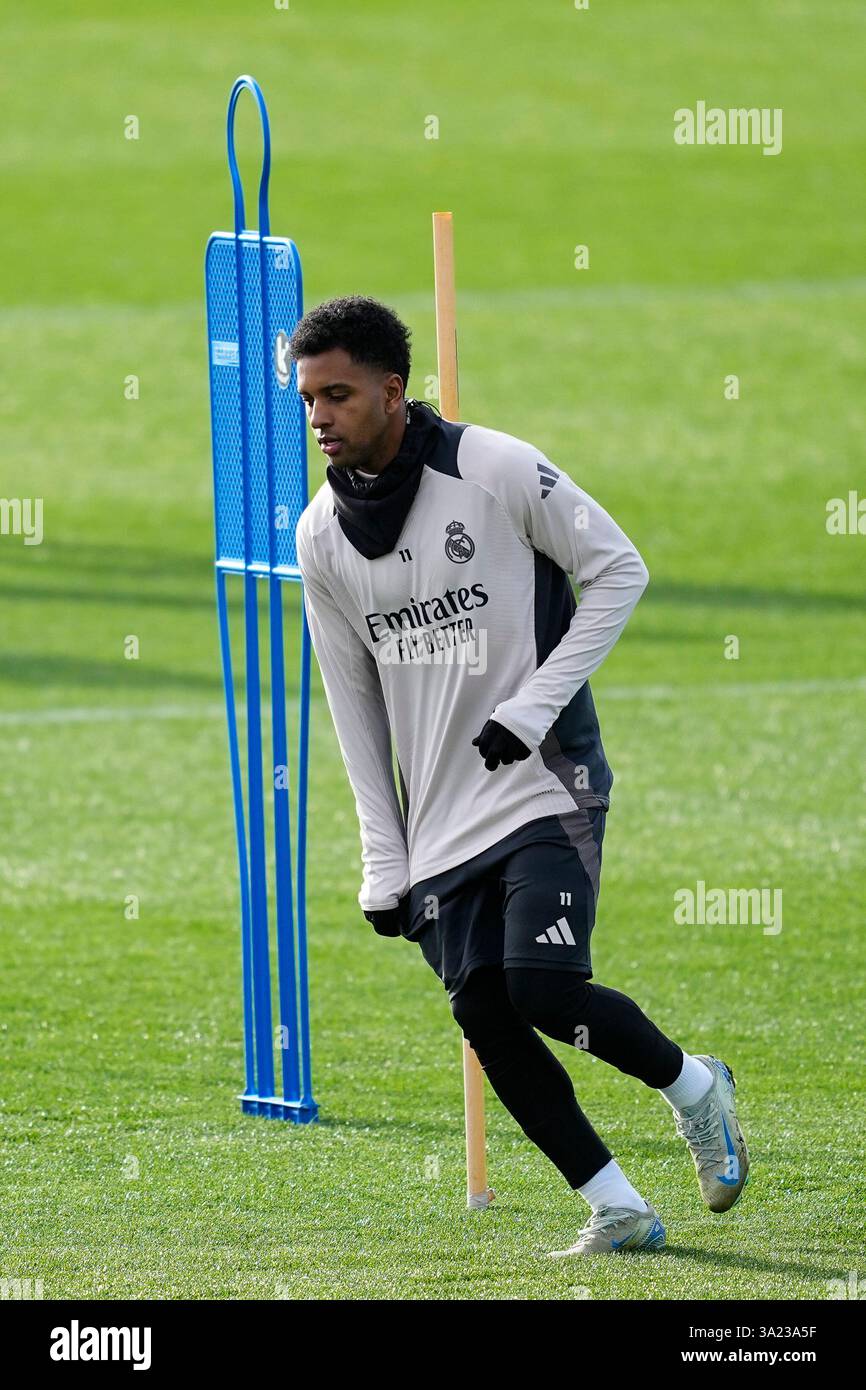 Rodrygo Goes during the training day of Real Madrid ahead the UEFA ...