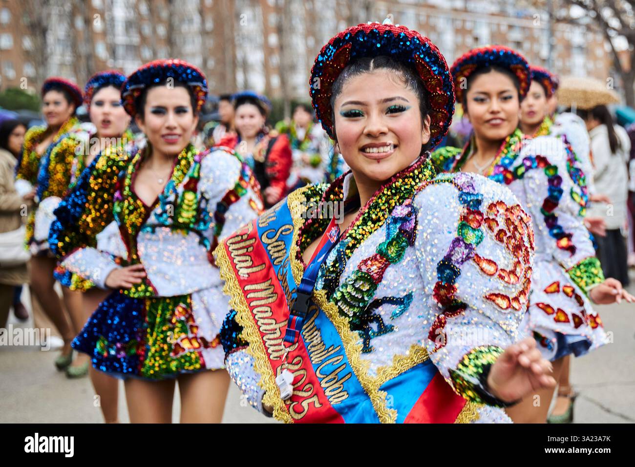 Desfile Carnaval Madrid 2025 Stock Photo - Alamy
