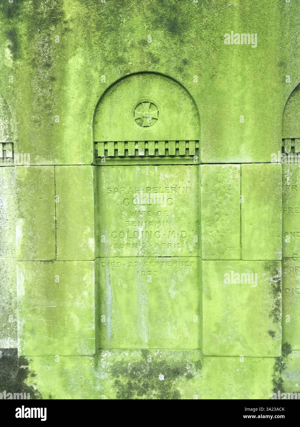 Close up photo of tomb at Brompton Cemetery, London Stock Photo - Alamy