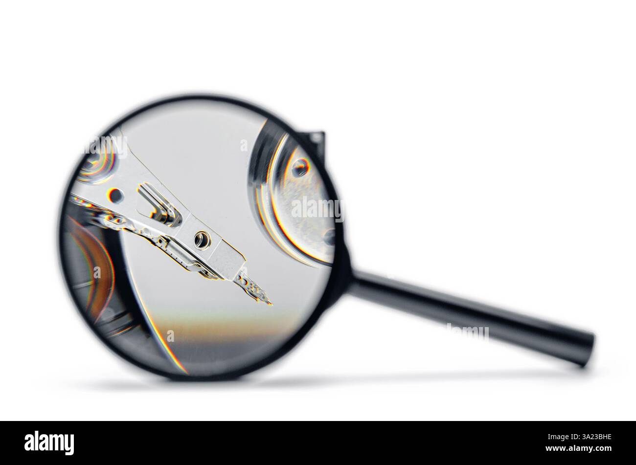 Data search concept hard disk hi-res stock photography and images - Alamy