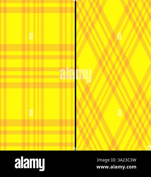 Madras Plaid Seamless Patterns in Gradient themed colors Stock Vector ...