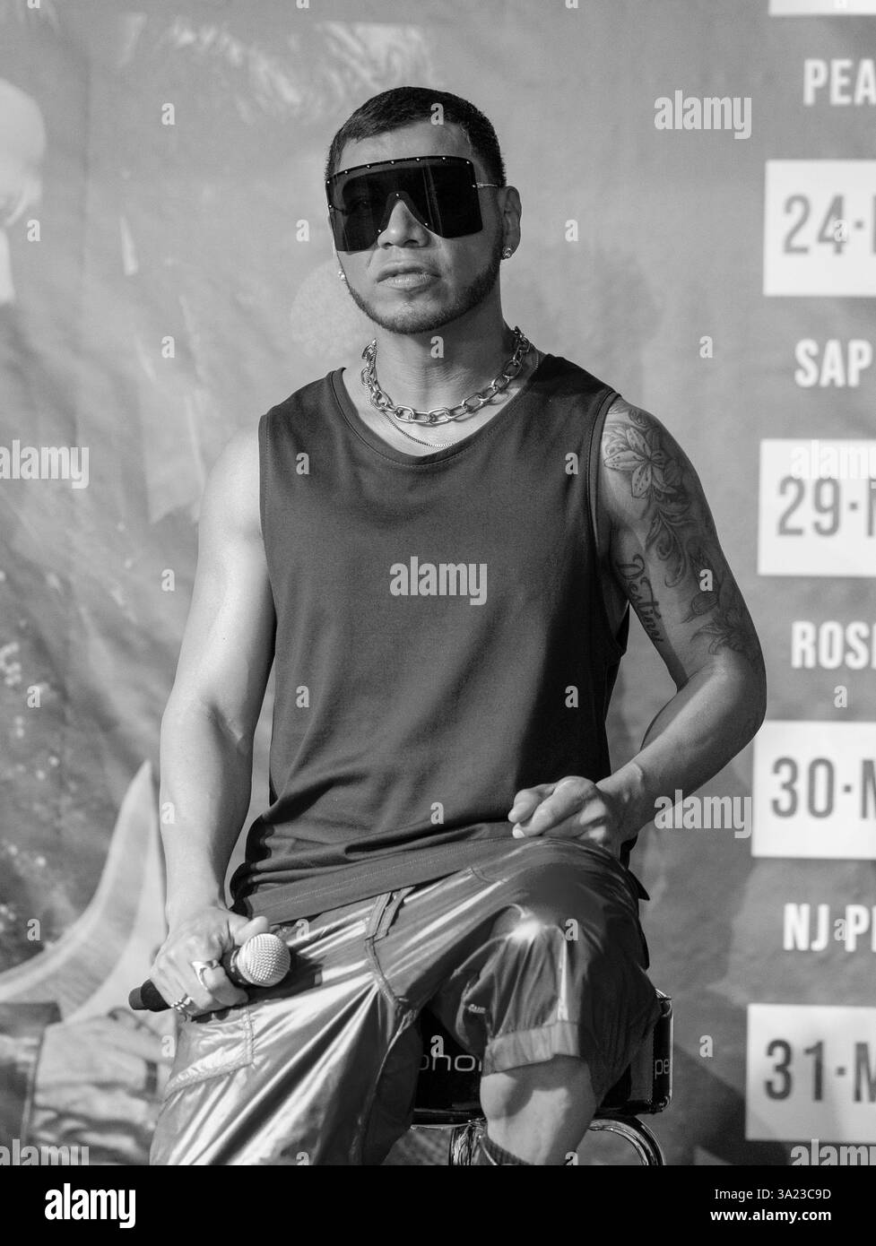 MIAMI, FLORIDA - MARCH 11: Samo of the musical group Camila is seen ...