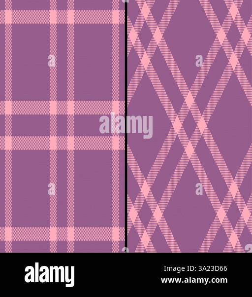 Madras Plaid Seamless Patterns in Gradient themed colors Stock Vector ...