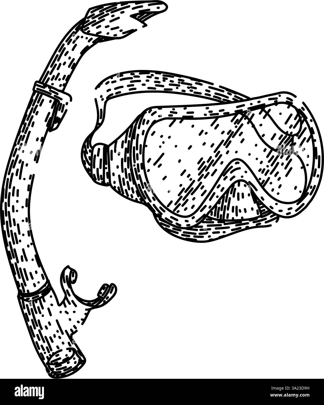 Dive mask fish coral Cut Out Stock Images & Pictures - Alamy