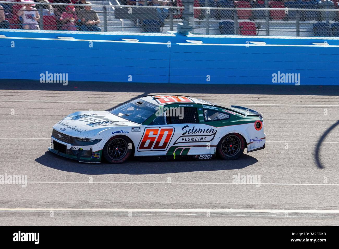 Ryan Preece (60) during a NASCAR Cup Series auto race at Phoenix ...