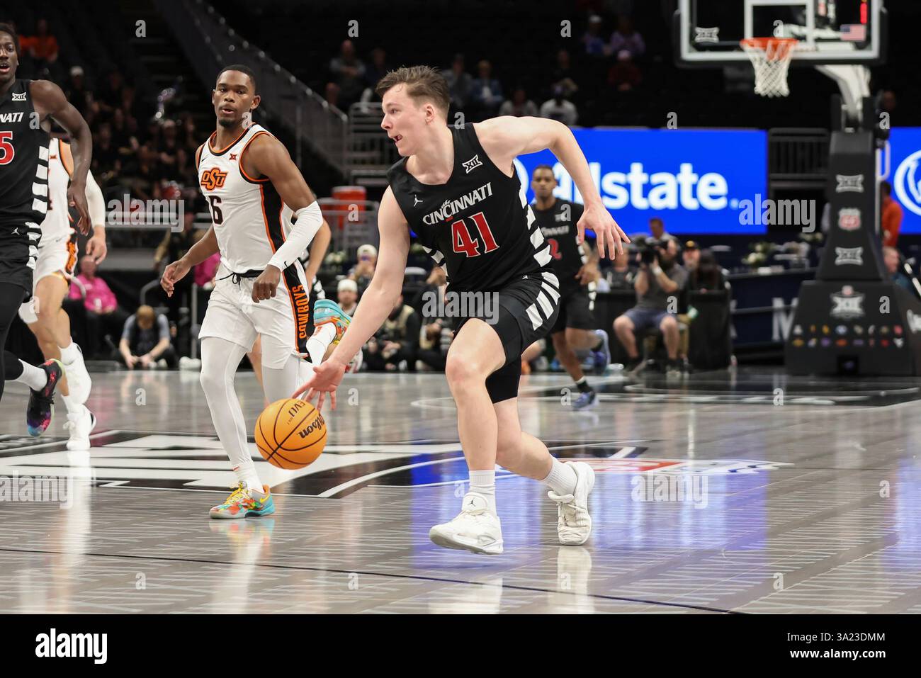 KANSAS CITY, MO - MARCH 11: Cincinnati Bearcats guard Simas Lukosius ...