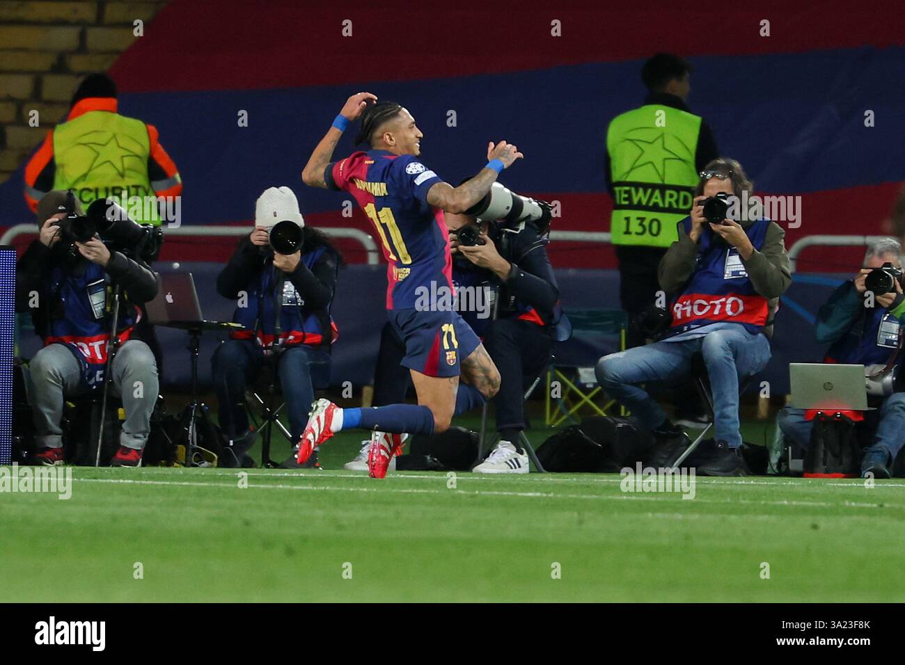 Barcelona 11. March 2025 Uefa Champions League phase 2024/25 Round of ...