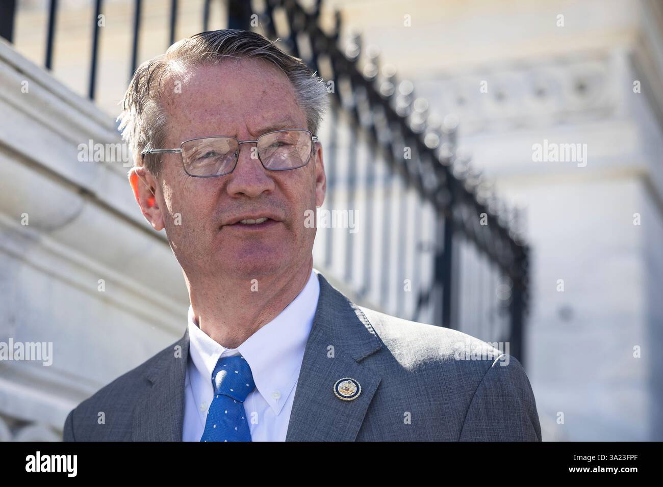 Rep. Tim Burchett (R-Tenn.) speaks with reporters outside the U.S ...