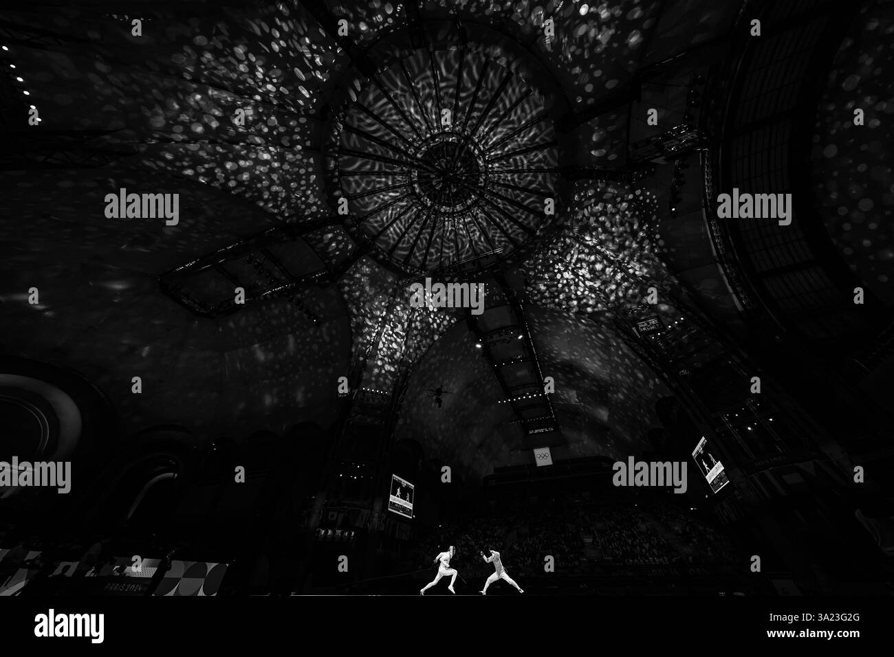 July 29th, 2024 - Paris, France: Nick Itkin of United States (left) and ...