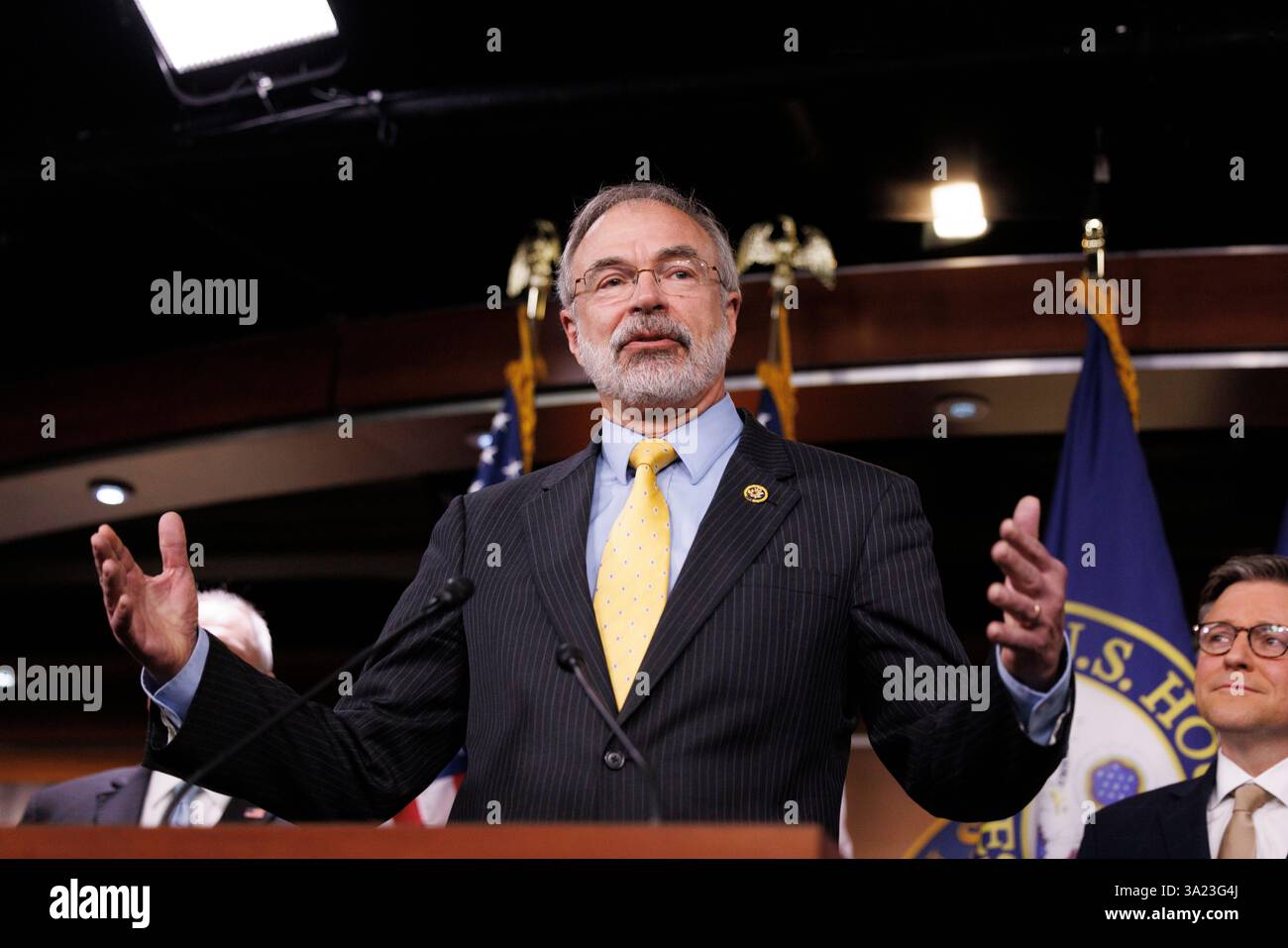United States Representative Andy Harris (Republican of Maryland) gives ...