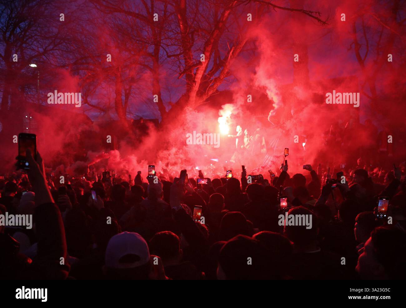 Anfield, Liverpool, Merseyside, UK. 11th Mar, 2025. Champions League ...