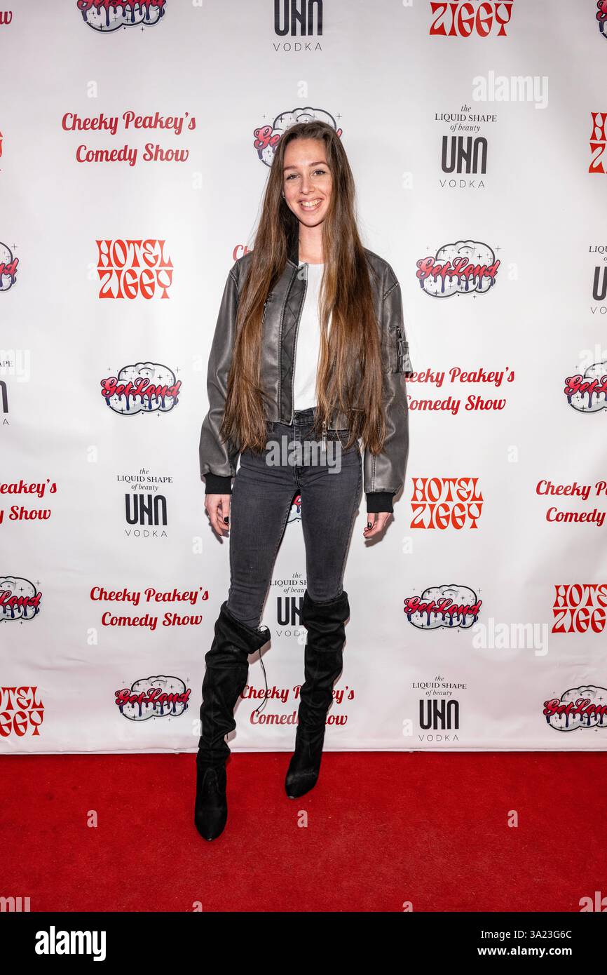 Los Angeles, USA. 10th Mar, 2025. Comedian Katie Frank attends ...