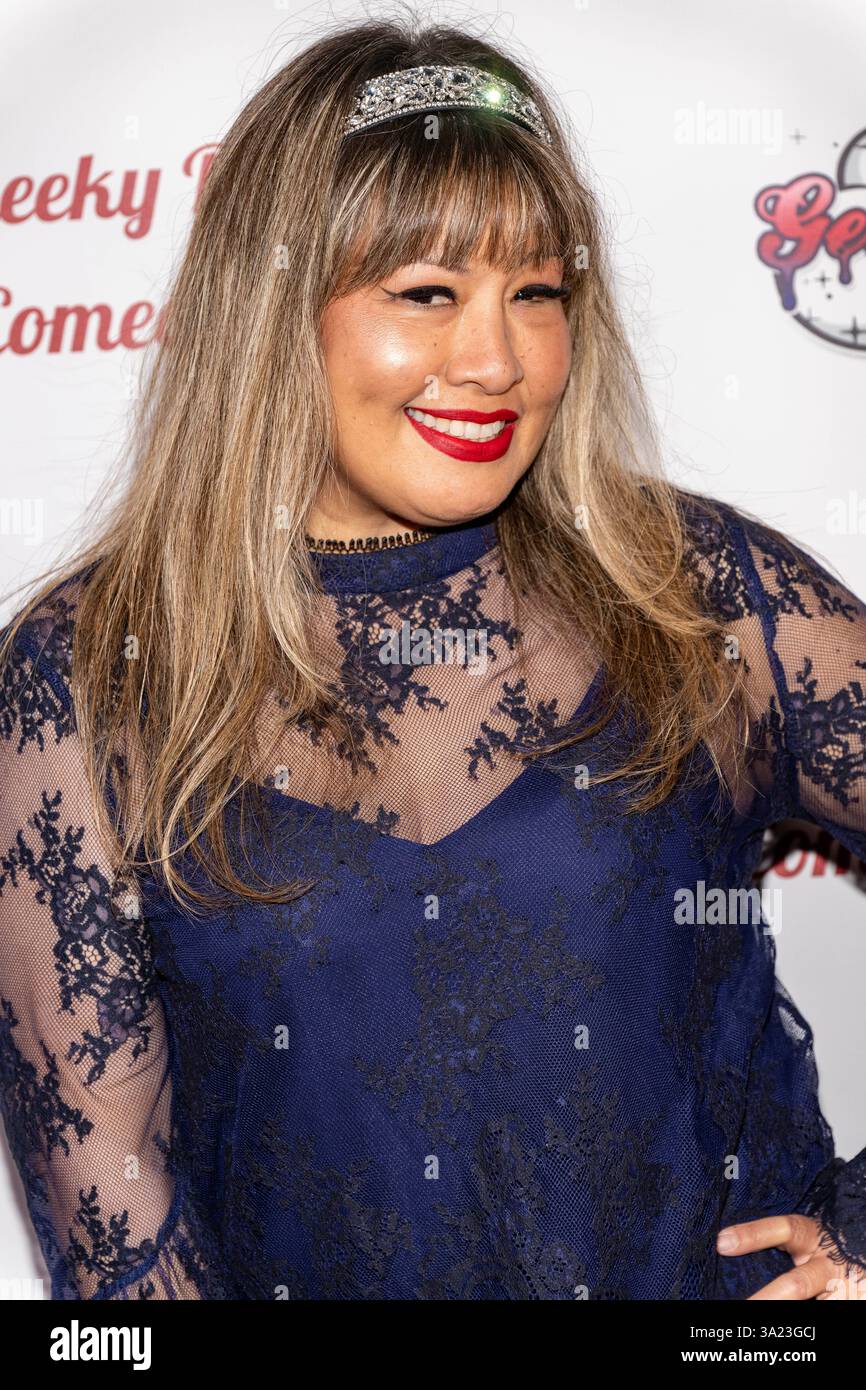 Los Angeles, USA. 10th Mar, 2025. Actress Palm Sirichanya attends Christine Peake Presents ...