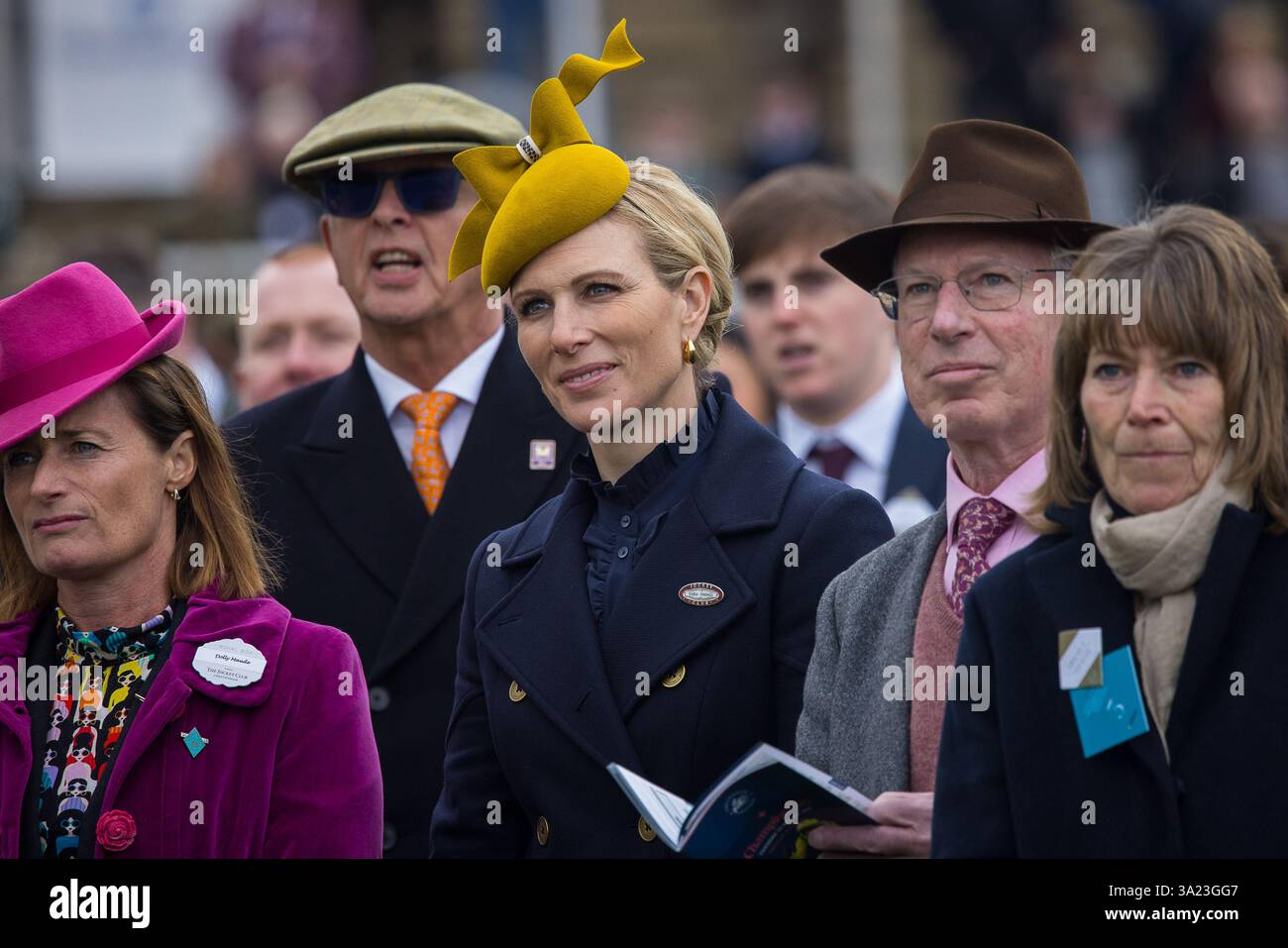 Cheltenham, UK. 11th Mar, 2025. Zara Tindall attended day on of the ...