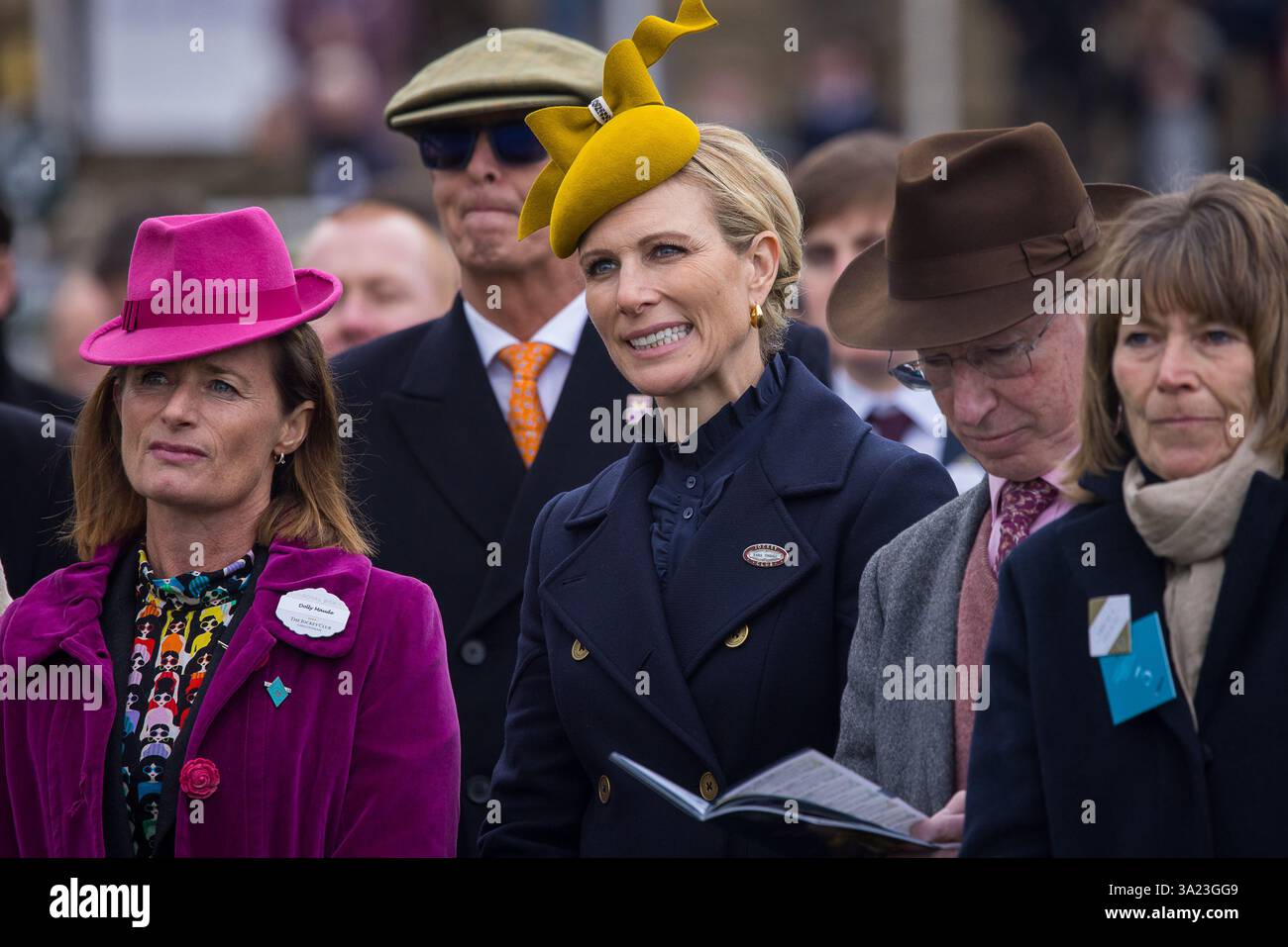Zara Tindall attended day on of the 2025 Cheltenham Festival with Zara ...