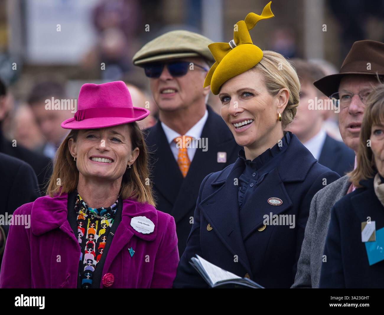 Cheltenham, UK. 11th Mar, 2025. Zara Tindall attended day on of the ...