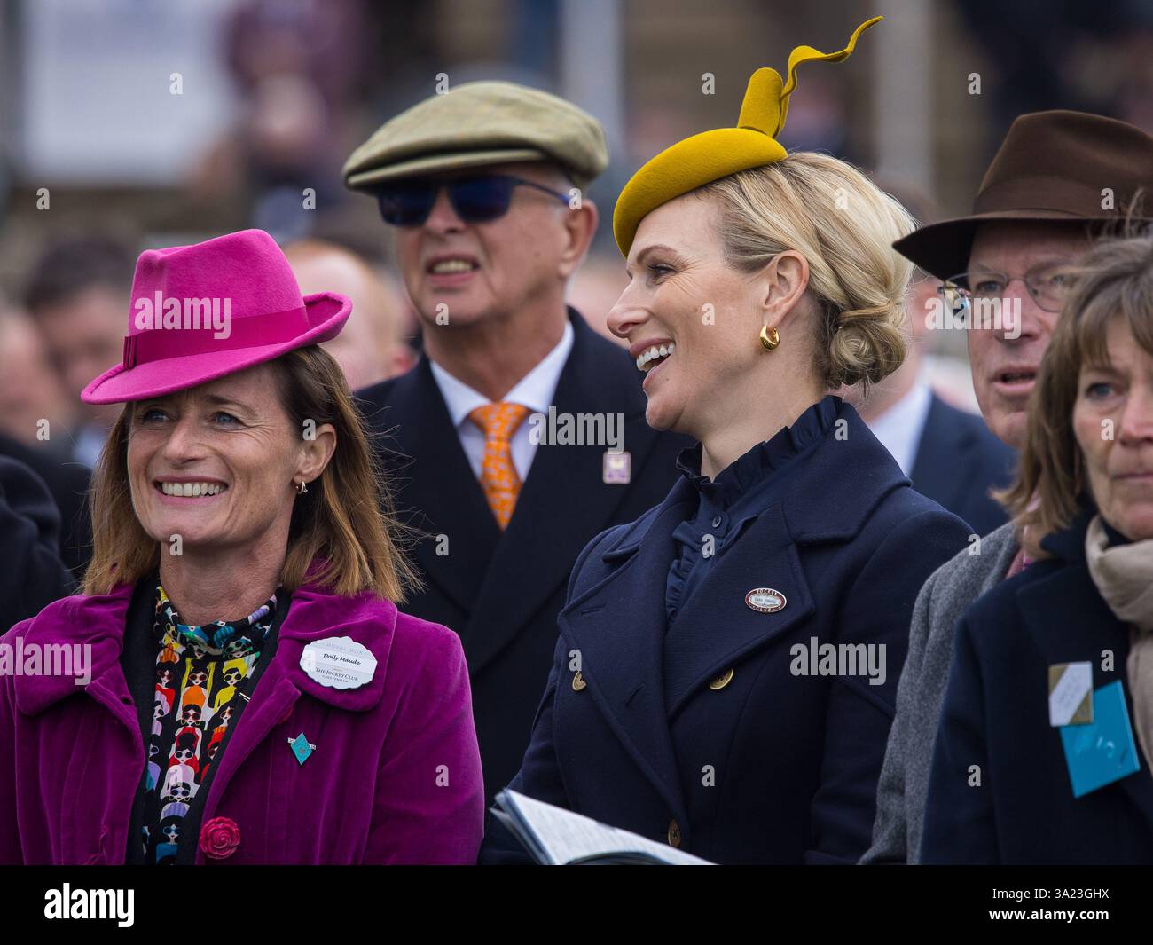 Cheltenham, UK. 11th Mar, 2025. Zara Tindall attended day on of the ...