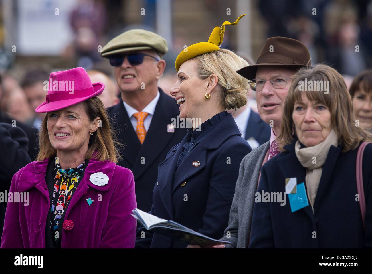 Cheltenham, UK. 11th Mar, 2025. Zara Tindall attended day on of the ...