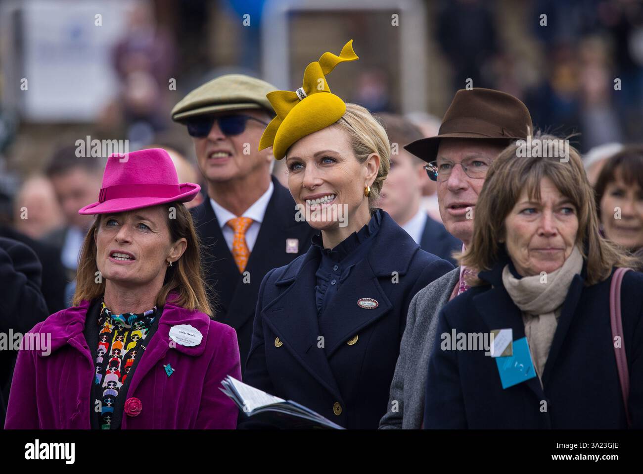 Cheltenham, UK. 11th Mar, 2025. Zara Tindall attended day on of the ...
