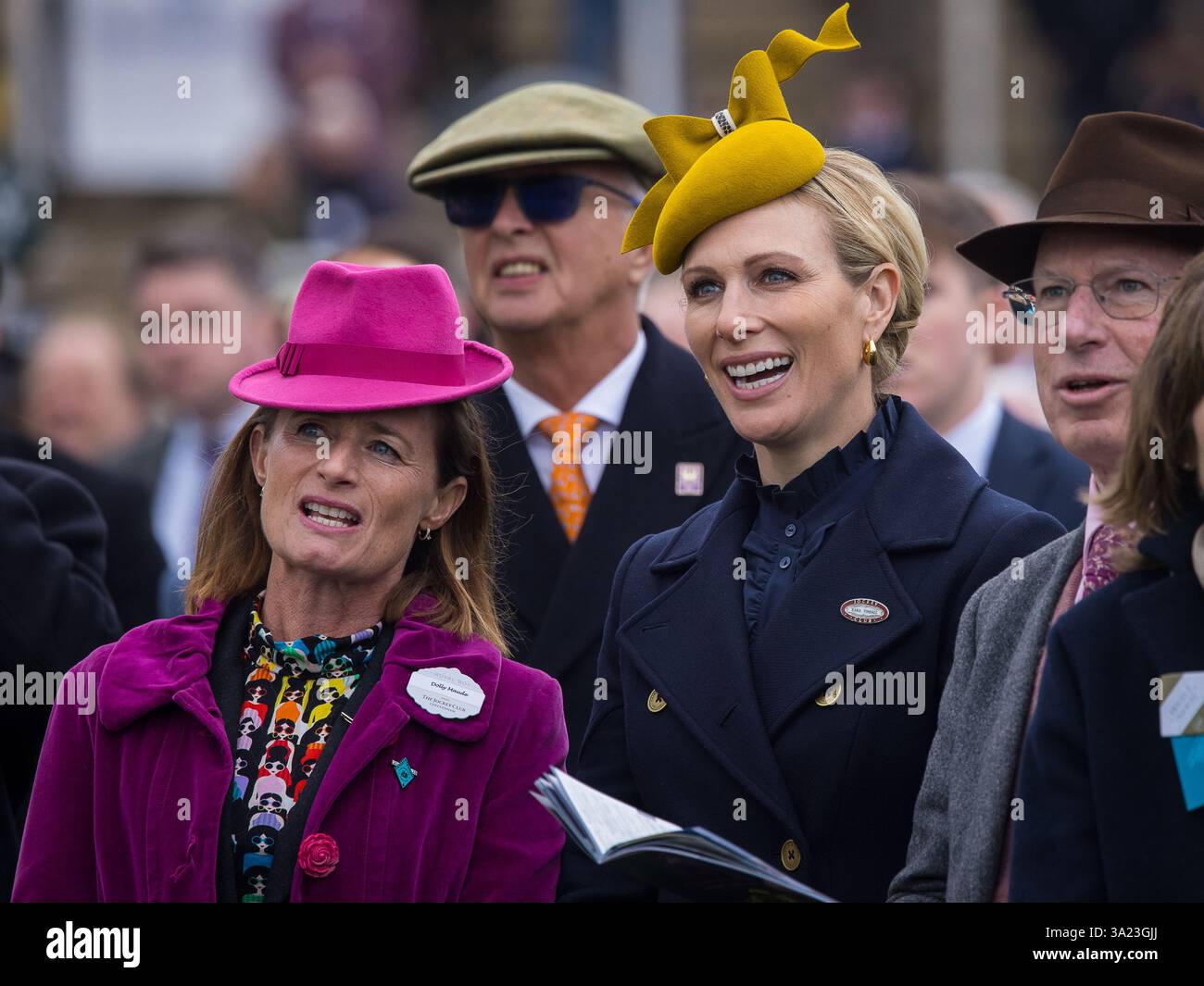 Cheltenham, UK. 11th Mar, 2025. Zara Tindall attended day on of the ...