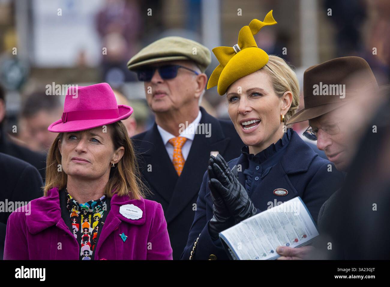Cheltenham, UK. 11th Mar, 2025. Zara Tindall attended day on of the ...
