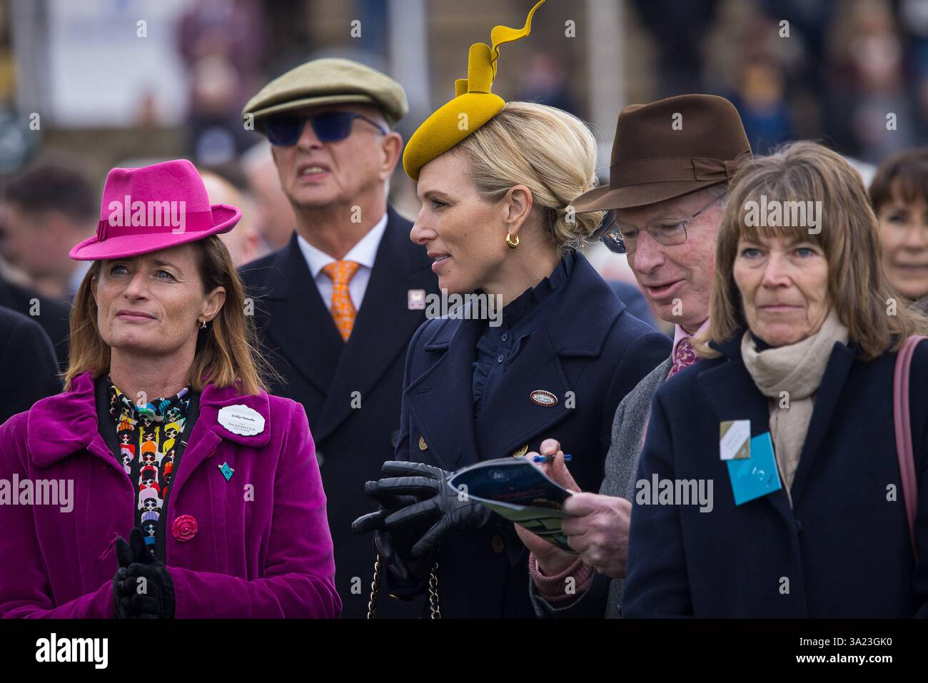 Cheltenham, UK. 11th Mar, 2025. Zara Tindall attended day on of the ...