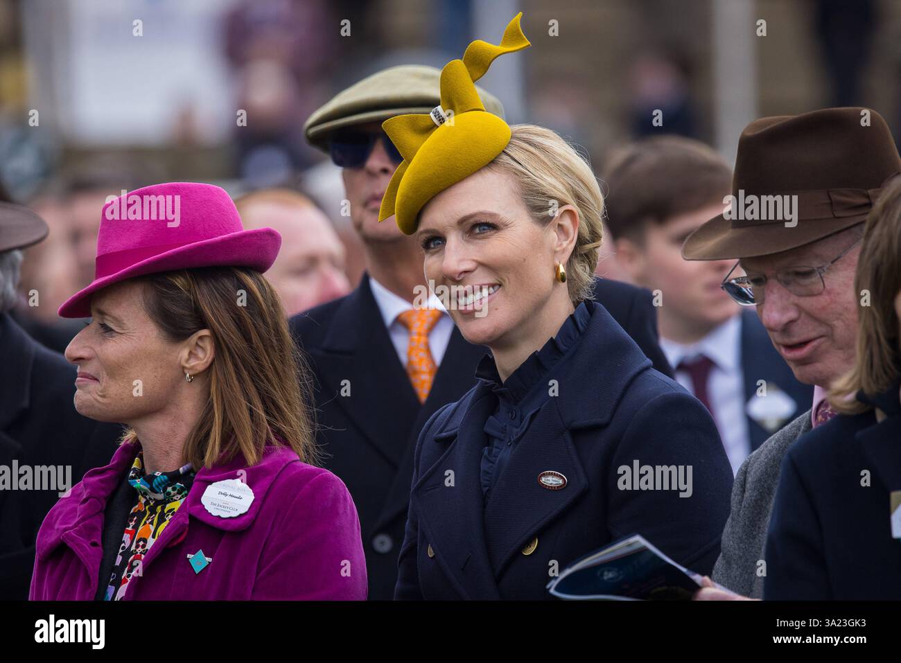 Zara Tindall attended day on of the 2025 Cheltenham Festival with Zara ...