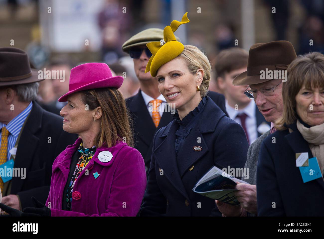 Cheltenham, UK. 11th Mar, 2025. Zara Tindall attended day on of the ...
