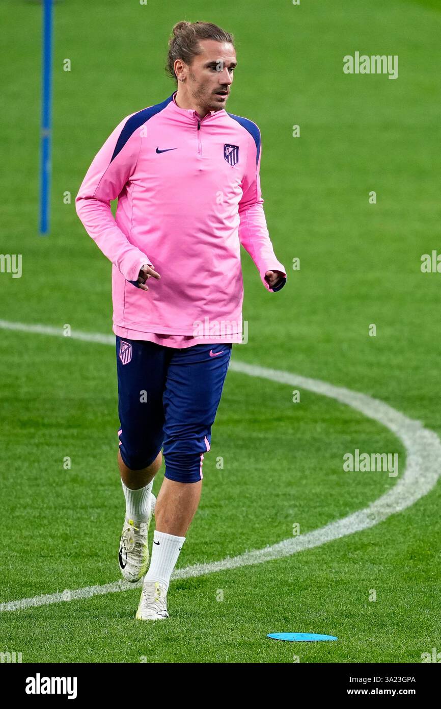 Antoine Griezmann of Atletico de Madrid during the training day of ...
