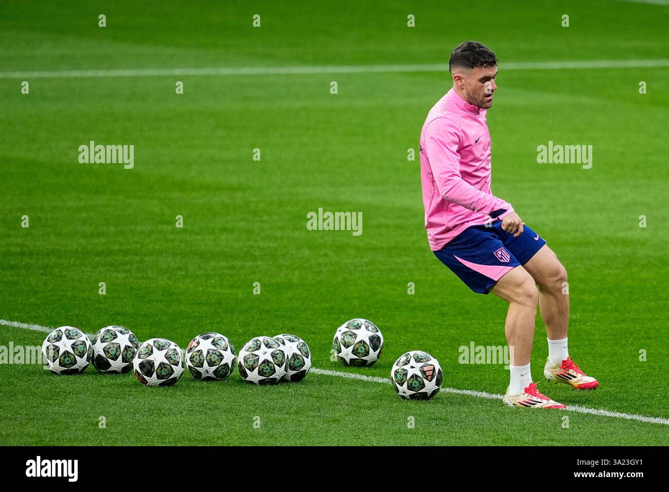 Javi Galan of Atletico de Madrid during the training day of Atletico de ...